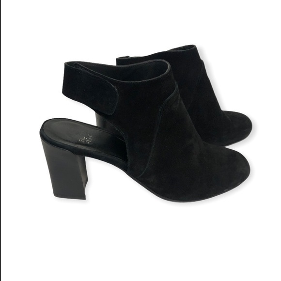 Eileen Fisher | Shoes | Eileen Fisher Black Suede Block Heel Shoes ...